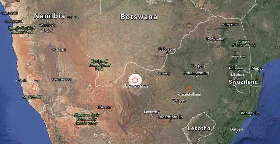 10 Biggest Impact Craters on Earth | Geology Page