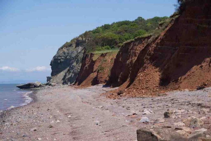 The Blue Anchor Fault | Geology Page