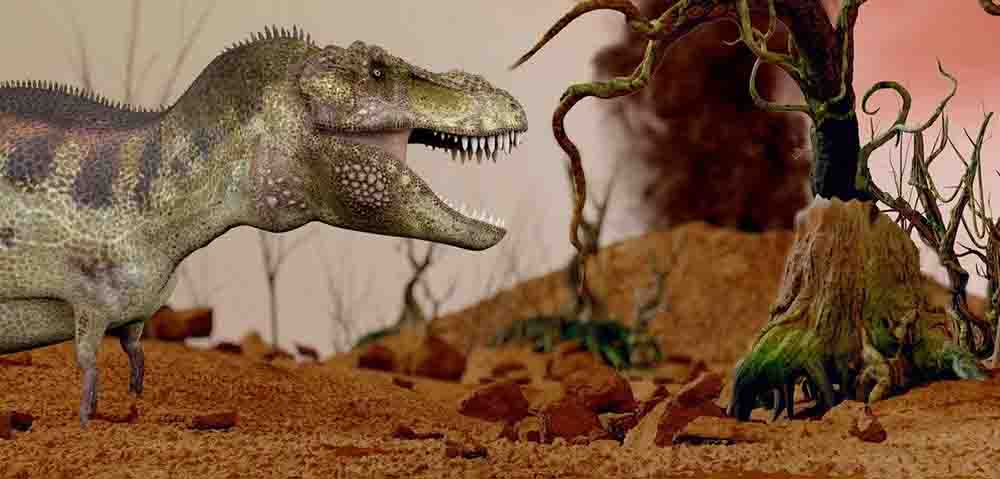 Volcanic eruptions triggered dawn of the dinosaurs | Geology Page