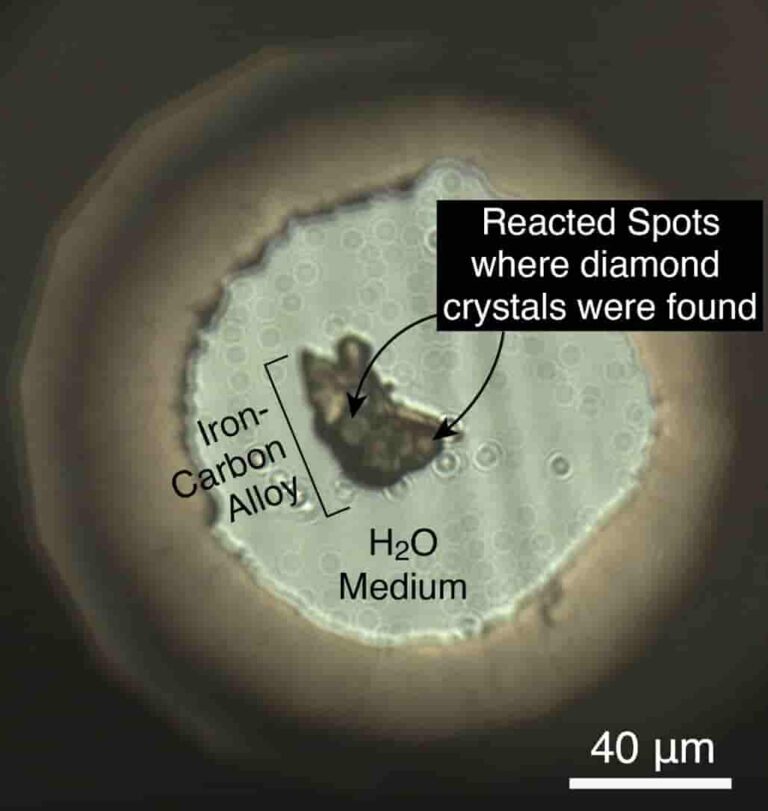 Diamonds and rust at Earth's core-mantle boundary | Geology Page